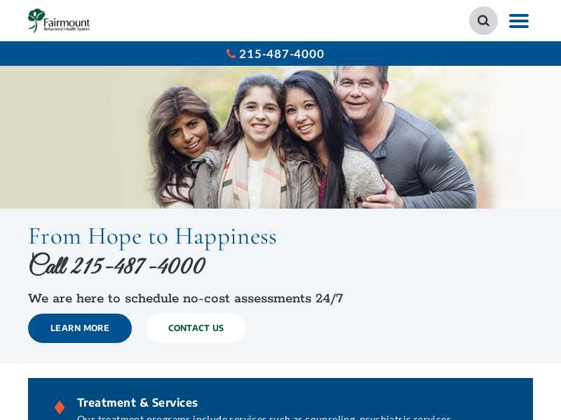 Fairmount Behavioral Health System in Philadelphia, PA | Free Drug ... Fairmount Behavioral Health System in Philadelphia, PA | Free Drug ...
